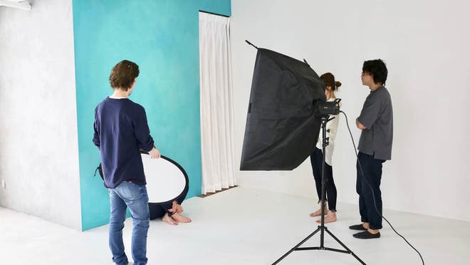 【京浜東北線 埼玉県 蕨市徒歩3分】手塗りの白壁白床。一日キレイに撮影できる埼玉の格安撮影スタジオの写真5