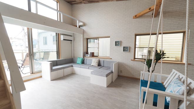 【片瀬江ノ島駅1分/海まで3分】ブランコ✨|自然光◎|メイクルーム|撮影📷・パーティー🎉の写真5