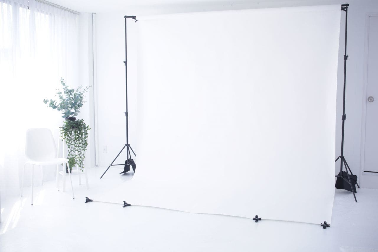 背景紙(2.7ⅿ幅)　白の画像1