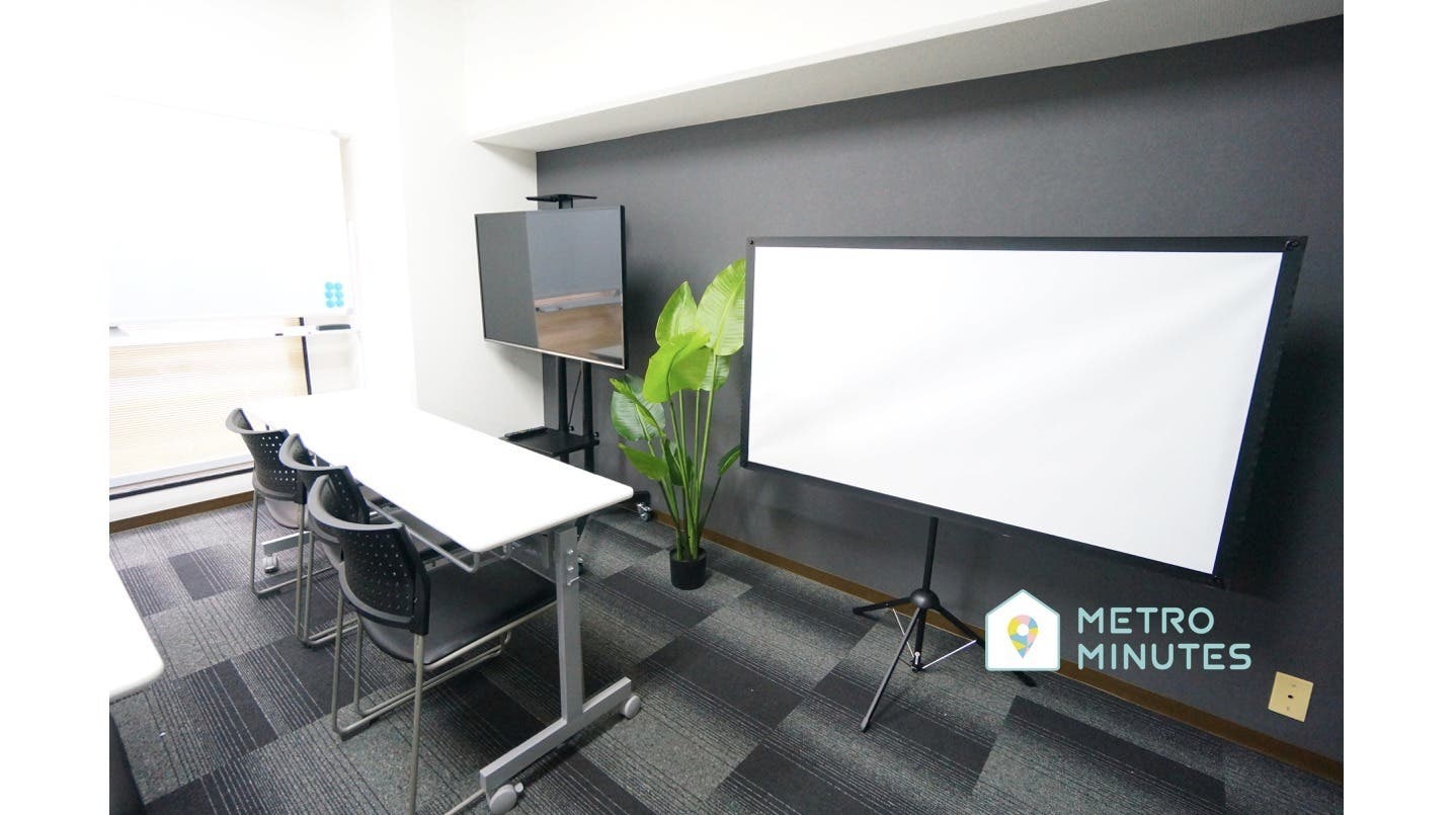 ＜ノワール会議室＞24名収容・新大阪駅4分！光回線Wi-Fi/モニター/プロジェクターの写真13