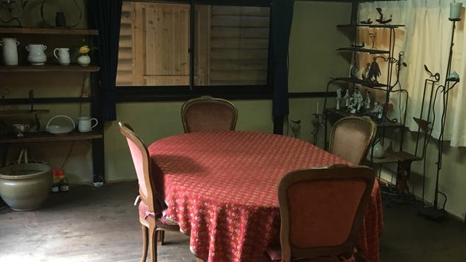 京都市京北にある洋風の建物庭付きバーベキューコンロありの写真2