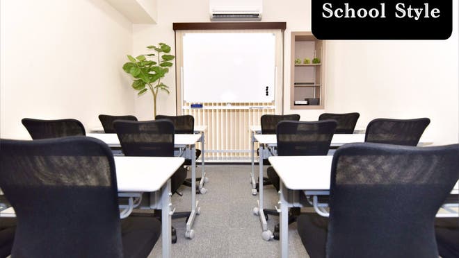 〈エキチカ会議室モノトーン〉名駅徒歩2分/落ち着いた空間/大型モニタ/WIFI無料/14名収容の写真3