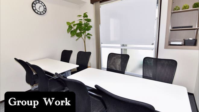 〈エキチカ会議室モノトーン〉名駅徒歩2分/落ち着いた空間/大型モニタ/WIFI無料/14名収容の写真4