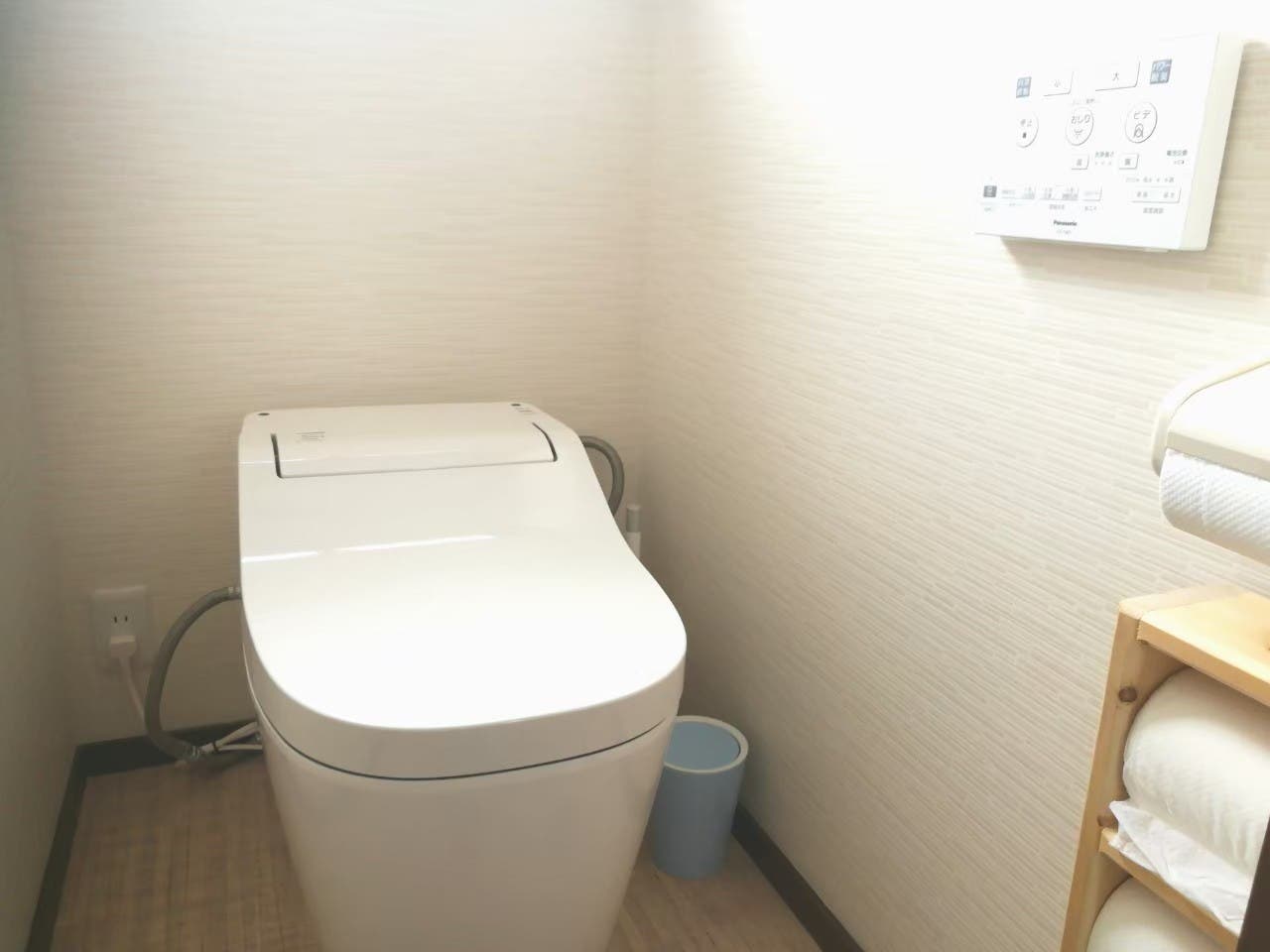 2LDKの1軒家を貸切！キッチン、冷蔵庫、冷暖房、洗面、浴室、トイレ完備！グランドピアノ有♪の写真12