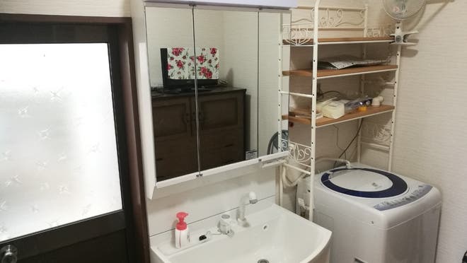 2LDKの1軒家を貸切!キッチン、冷蔵庫、冷暖房、洗面、浴室、トイレ完備!グランドピアノ有♪の写真14