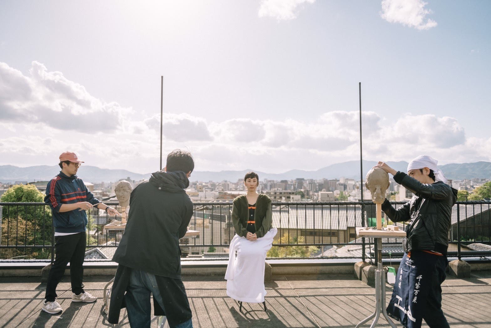 観光地の中心に位置するRC造リノベホテル(RC HOTEL京都八坂）の屋上スペースの写真7