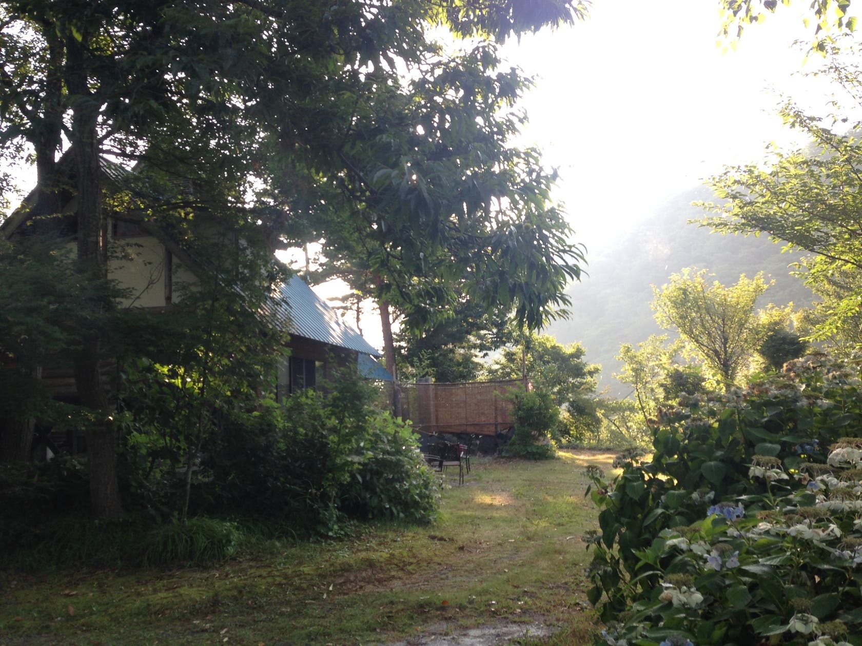 kaso空間　上山ログハウス　神秘的なダム湖を望む、プライベートスペース！イベントやCM・映画等の撮影にピッタリ！！の写真20