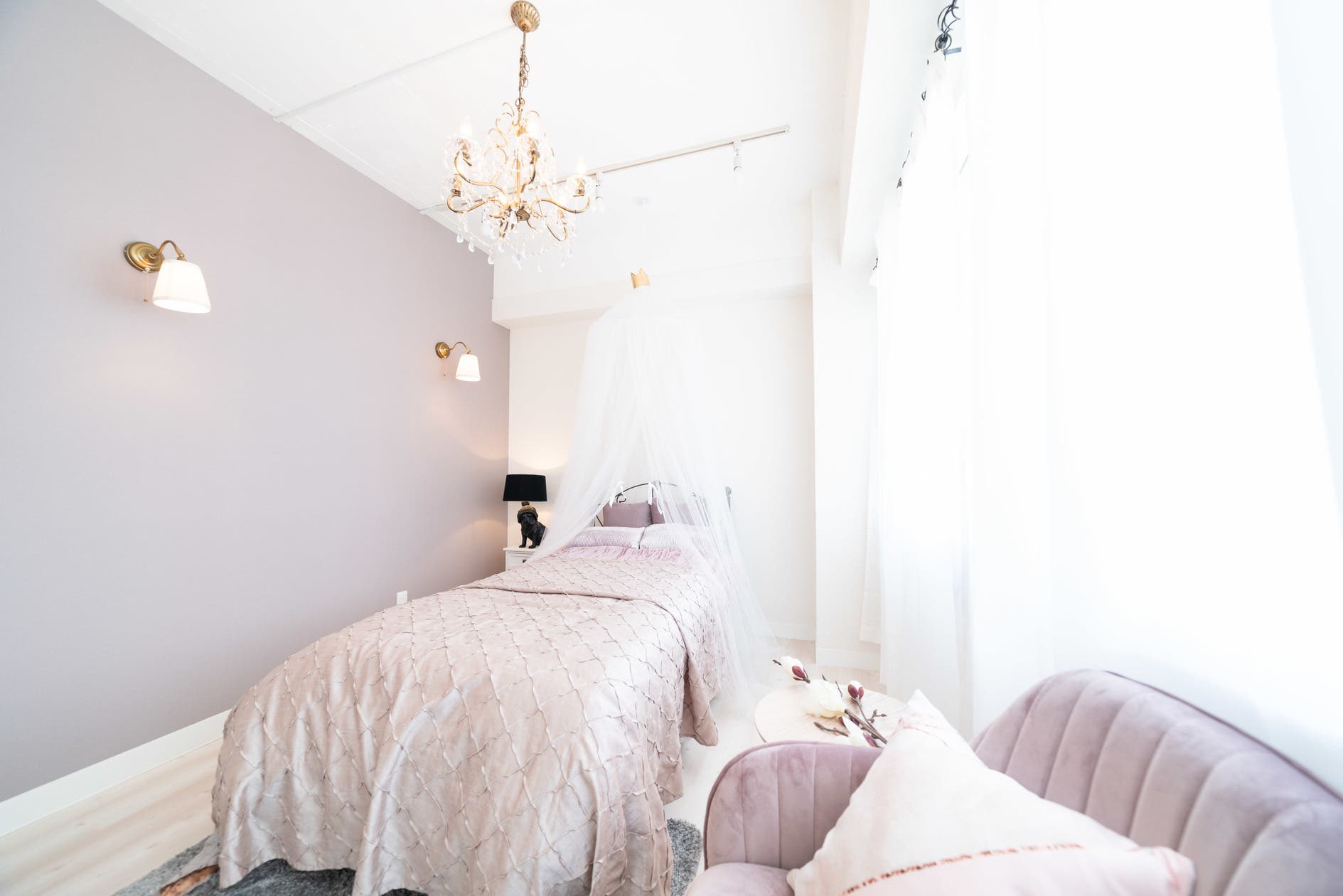 【apps Ast】清潔で可愛く上品な大人ガーリー調、本格ベッド撮影向きで使いやすさ◎最高内装空間！の写真4