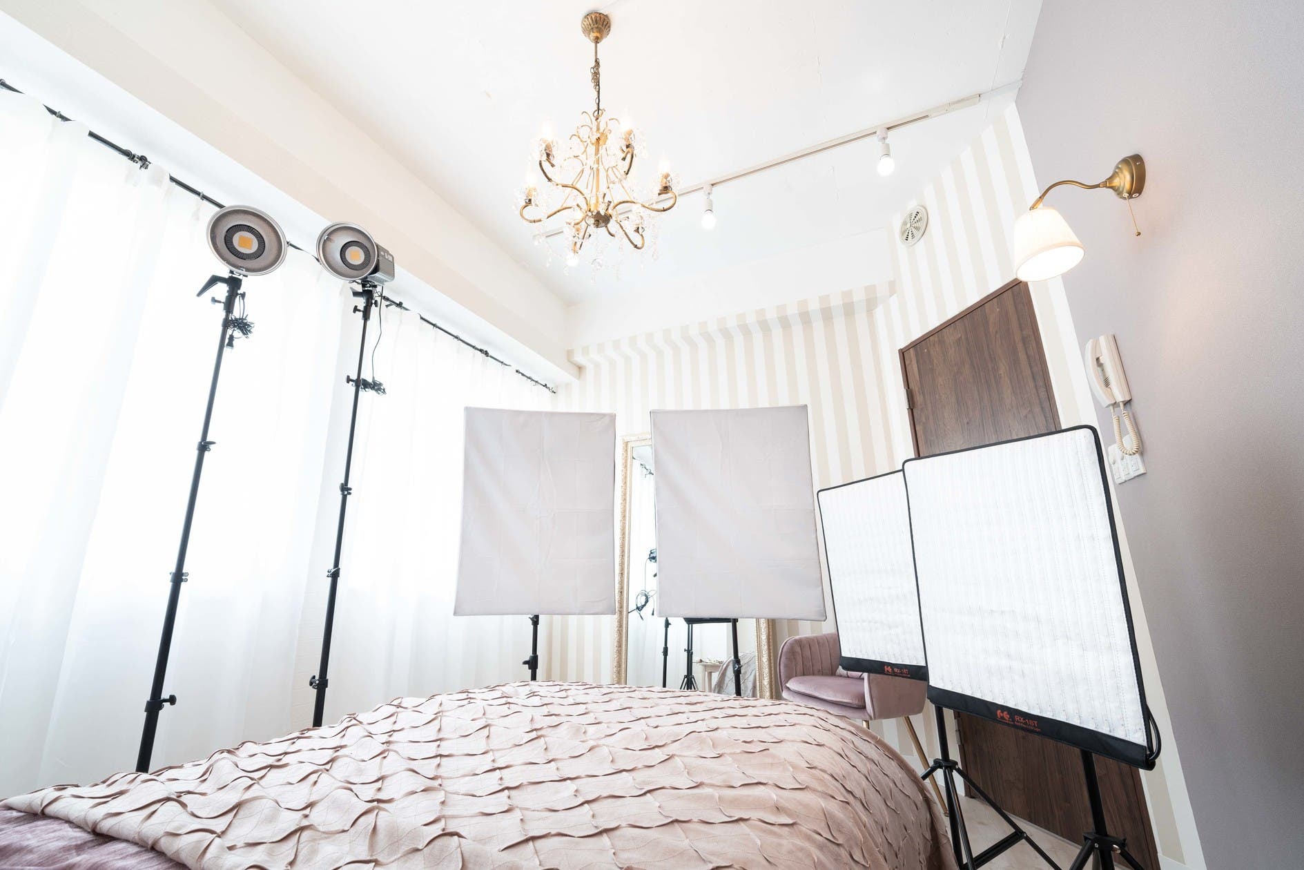 【apps Ast】清潔で可愛く上品な大人ガーリー調、本格ベッド撮影向きで使いやすさ◎最高内装空間！の写真10