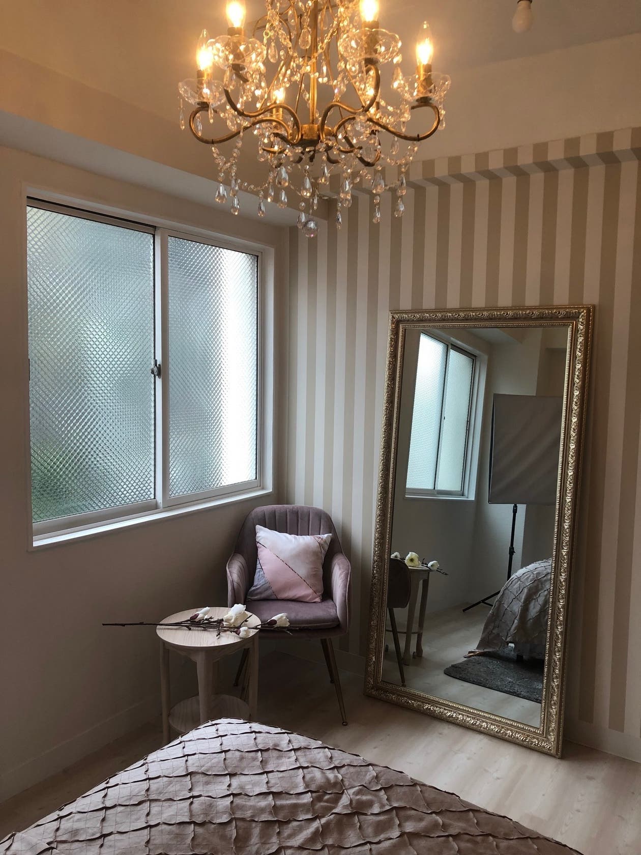 【apps Ast】清潔で可愛く上品な大人ガーリー調、本格ベッド撮影向きで使いやすさ◎最高内装空間！の写真12