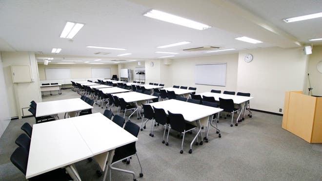 【東銀座駅1分・銀座駅5分】最大収容人数87名の会議室✨|プロジェクター完備✨研修・面接・商談・勉強会に|G301の写真8
