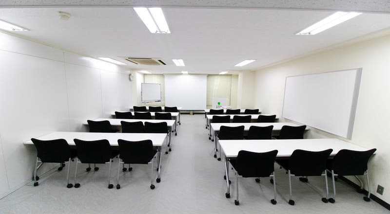 【東銀座駅1分・銀座駅5分】最大収容人数24名の会議室｜プロジェクター完備✨研修・面接・商談・勉強会に｜G302