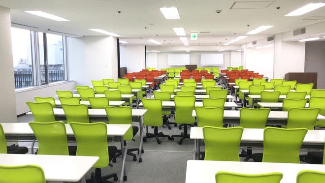 81+82+83【梅田駅・大阪駅前ビル】最大66人/Wi-Fiあり/研修/会場/セミナー会場/講習/講座/会議室の写真2