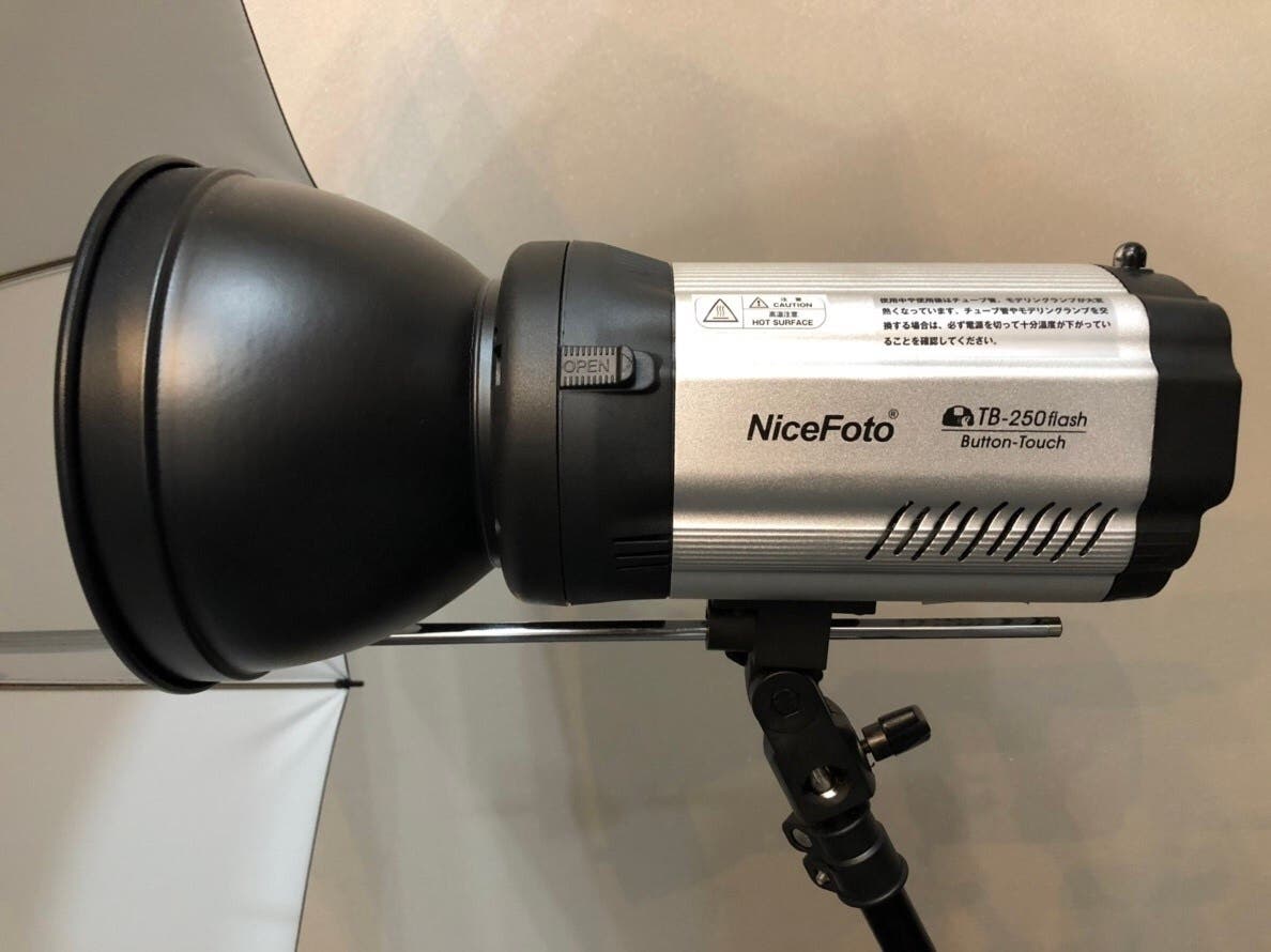 ストロボ／モノブロックストロボ(TB250)　250W　色温度:5500K±200Kの画像2