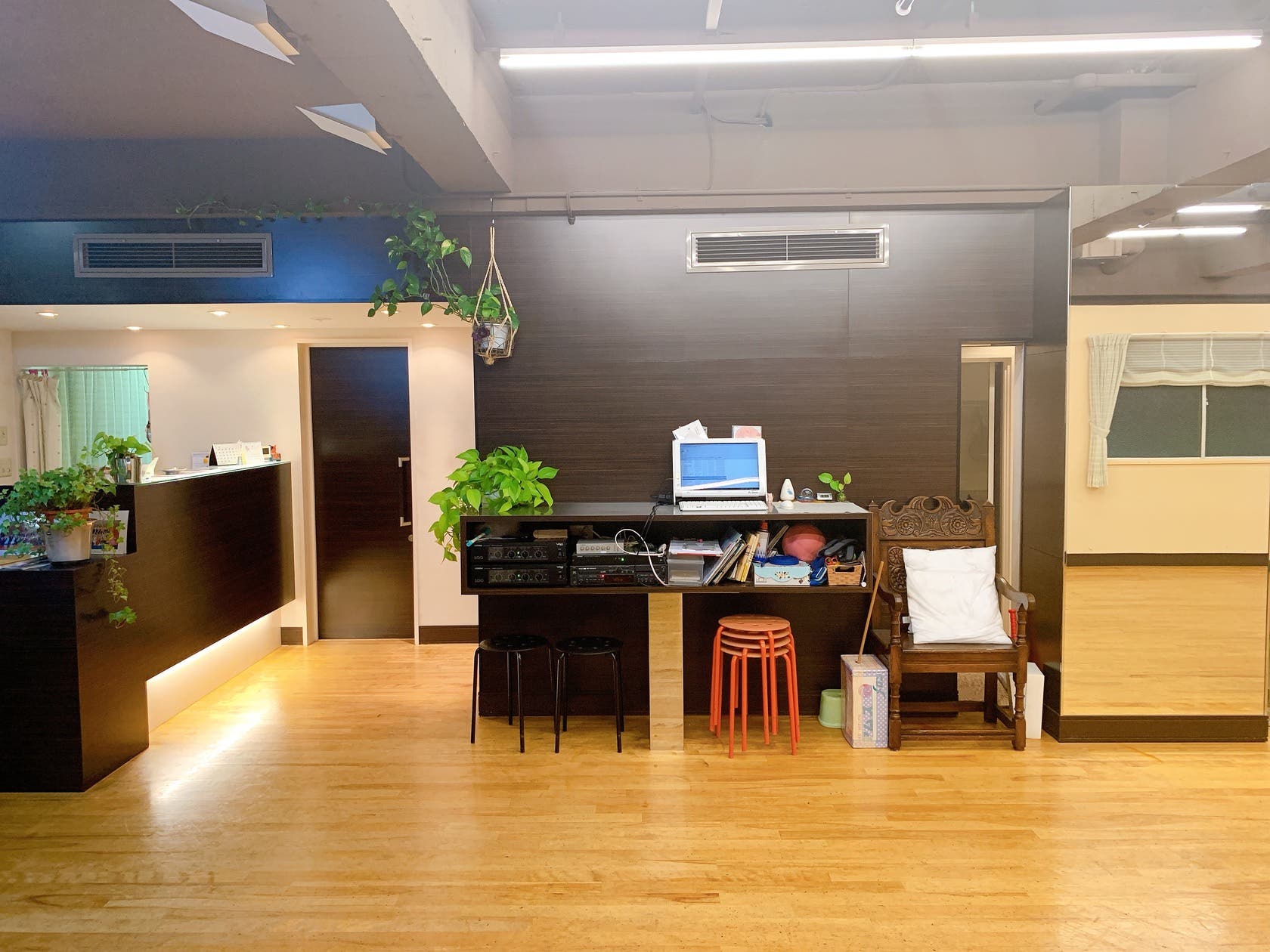 【レンタルスタジオ】駅近！大きな鏡張りの広くて明るいフロアです！ダンス・ヨガ・歌・演劇などに！の写真5