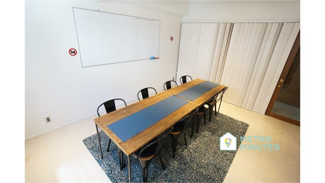 <ルーク会議室>Wi-Fi📶プロジェクター🎥ホワイトボード無料!会議/打ち合わせ/商談/リモートワークの写真6