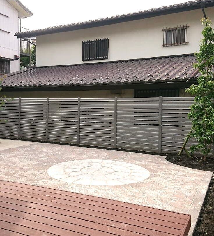 庭の追加利用　庭およびウッドデッキが利用できます。（スポットライト有）の画像1