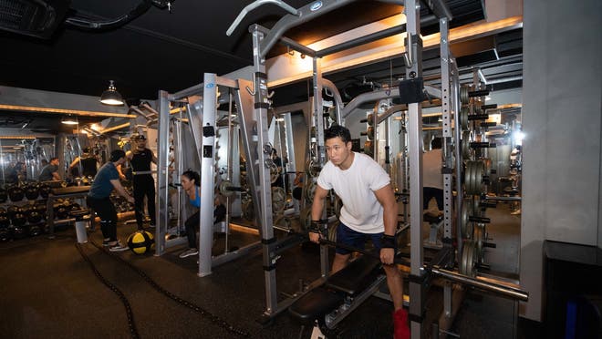 プライベート感満載!!高級感あふれるトレーニングジムの写真5