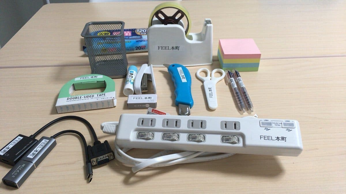 【本町駅】徒歩3分の落ち着いた会議室！☆12名☆WiFi/50型モニタ☆ゲーム大会やテレワーク等にも♪【 FEEL 本町】の写真6