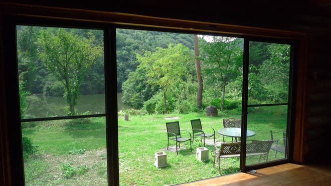 kaso空間 上山ログハウス 神秘的なダム湖を望む、プライベートスペース!イベントやCM・映画等の撮影にピッタリ!!の写真30