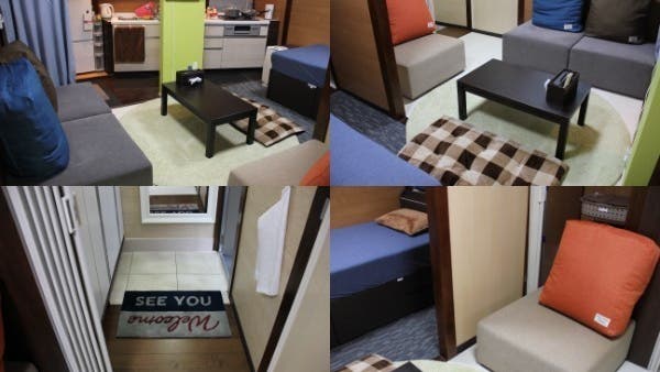 JR平井駅徒歩1分!コンパクトな2kルーム。東京観光!女子会!おひとり様からお友達同士まで!いろんな用途で!の写真2