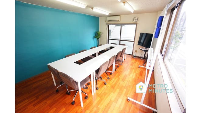 <トルマリン会議室>✨SALE中✨光回線Wi-Fi📶大型モニター🖥️会議/セミナー/テレワーク/ワークショップの写真10