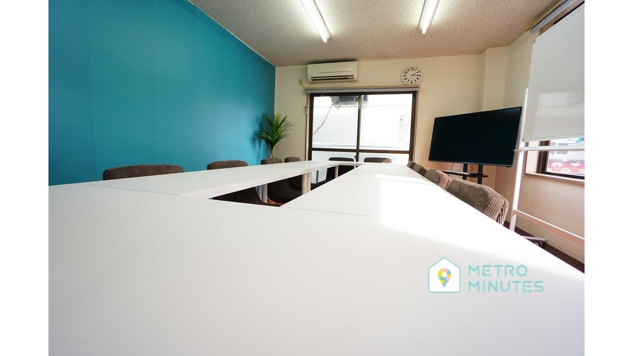 ＜トルマリン会議室＞✨SALE中✨光回線Wi-Fi📶大型モニター🖥️会議/セミナー/テレワーク/ワークショップの写真11