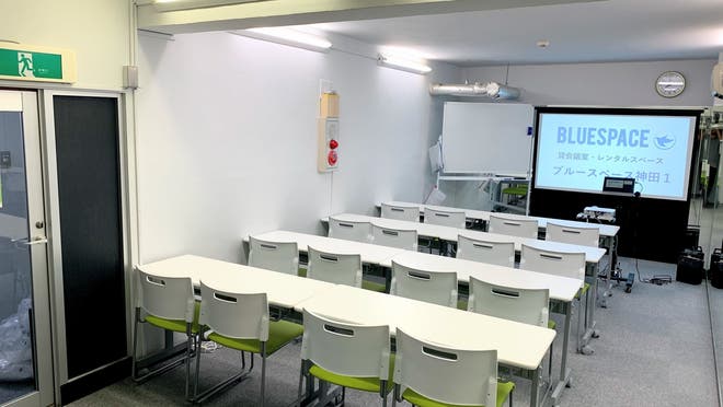 🌟トップホスト🌟12月割🎉神田徒歩1分✨全面ミラー/ダンス可・会議・配信・セミナー・研修・撮影16名着席🎐エアコン🎐の写真3