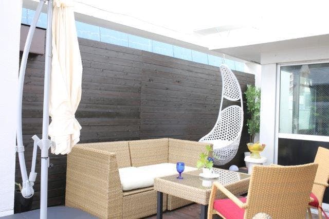 撮影に最適のルーフバルコニーです。太陽光がたっぷり降り注ぎ、開放感抜群です。の写真6