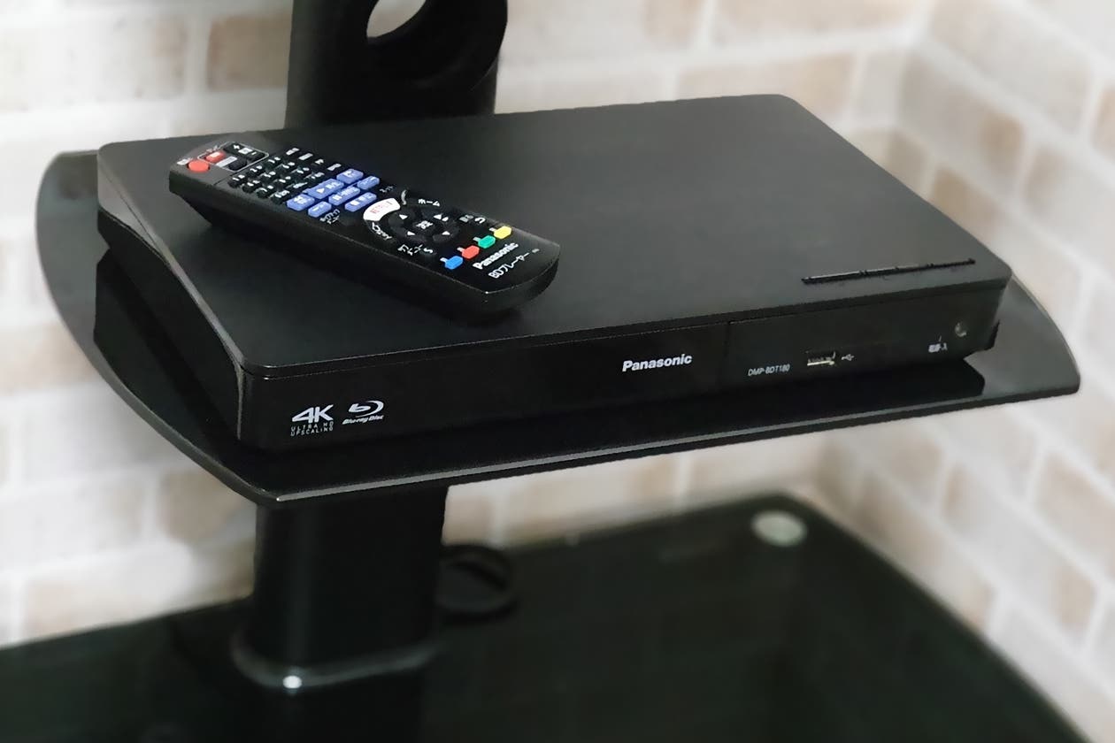 4K Blu-ray&DVDプレイヤー＋リモコンの画像1