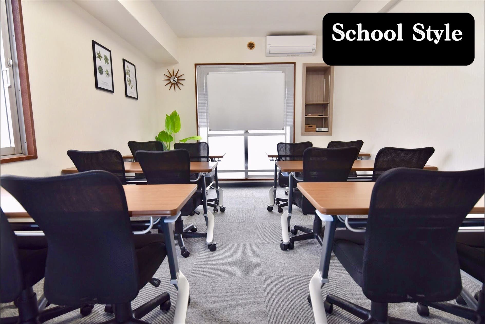 〈エキチカ会議室グランデ〉名駅徒歩２分/落ち着いた空間/大型モニタ/WIFI無料/14名収容の写真5