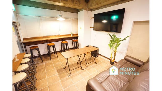 <バロックスペース>大型TV&キッチン!パーティー/女子会/セミナー/会議/テレワークにも!の写真3
