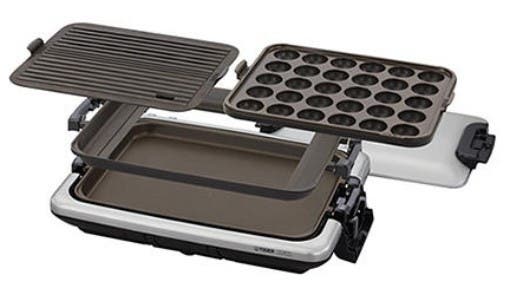 ホットプレート プレート CRV-G300 	1300W サイズ 幅×奥行×高さ56.9×38.5×12.7 	保温～250℃　平面プレートのみ貸出の画像1