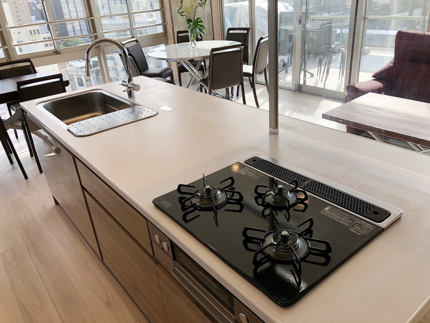 市電白島駅1分！アイランドキッチン付スペース（撮影/会議室）の写真6