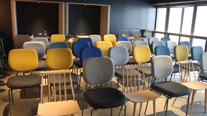 《六本木ヒルズすぐ》イベントスペース◆wi-fi・電源・プロジェクター・カフェ有/1F<50名>◆空き状況は要相談の写真3