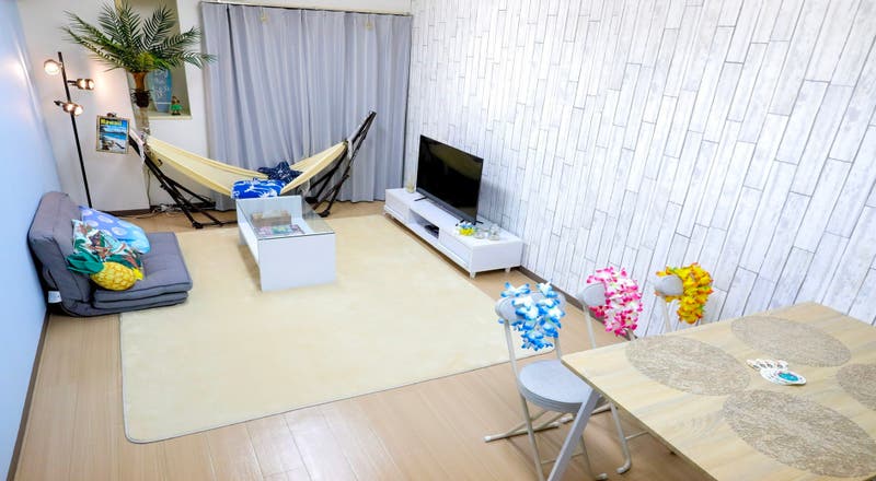 【Ohana House池袋】平日おトク！！🌺ハワイ風🏝️池袋サンシャイン徒歩1分/最大12名/24時間/パーティ各種