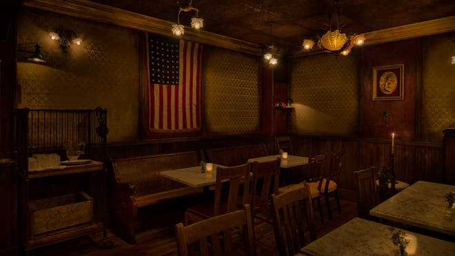 調度品や扉、階段、天井、床など細部に至るまで全てヴィンテージアンティーク。撮影/展示会/女子会/飲み会などにご利用下さいの写真3