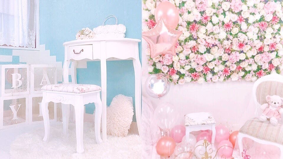 インフルエンサー・アイドル多数利用の可愛くて上品なスタジオレンタルスペース！撮影会や女子会、ダンススタジオなどにも！の写真6