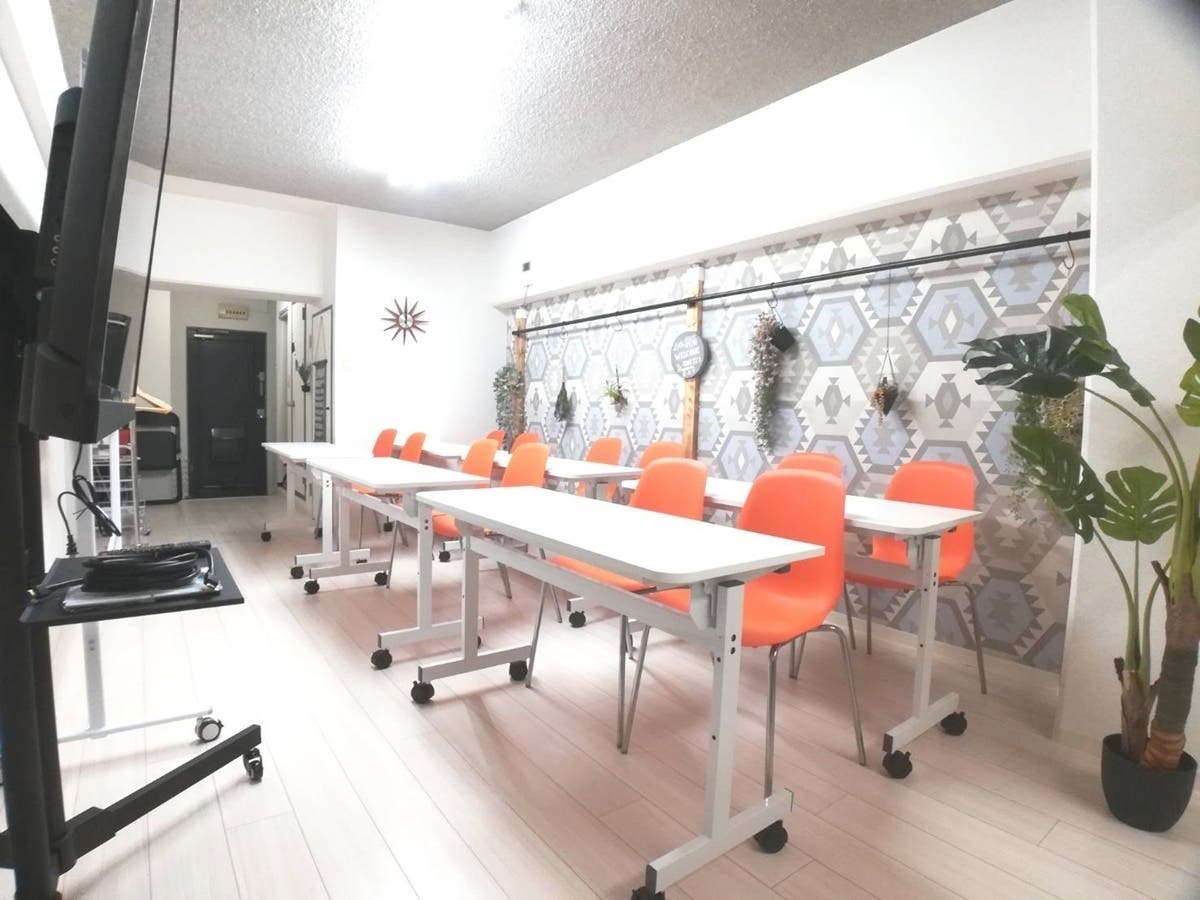 【定期除菌】★新大阪駅から一直線３分で迷わない！★２２名収容●【全て無料】WiFi＆大画面モニター等●会議室シャルム新大阪の写真13