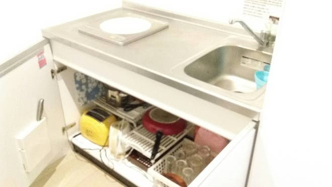 高田馬場新築1Kマンション。家具家電付き、バストイレ別の完全個室貸切の写真2