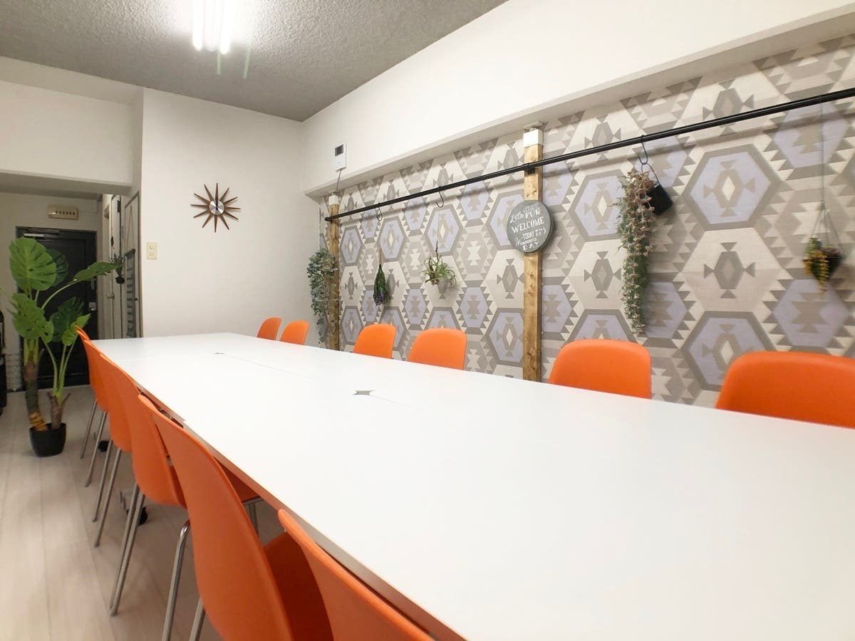 【定期除菌】★新大阪駅から一直線３分で迷わない！★２２名収容●【全て無料】WiFi＆大画面モニター等●会議室シャルム新大阪の写真19