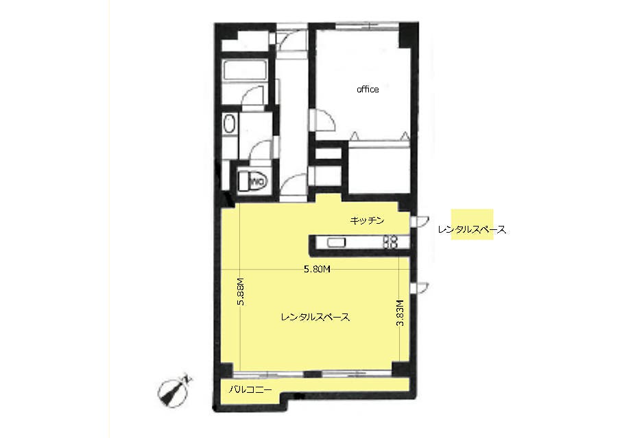 最高のロケーションと内装にこだわったアートな空間。 会議、講座、撮影、調理にも対応。の写真30