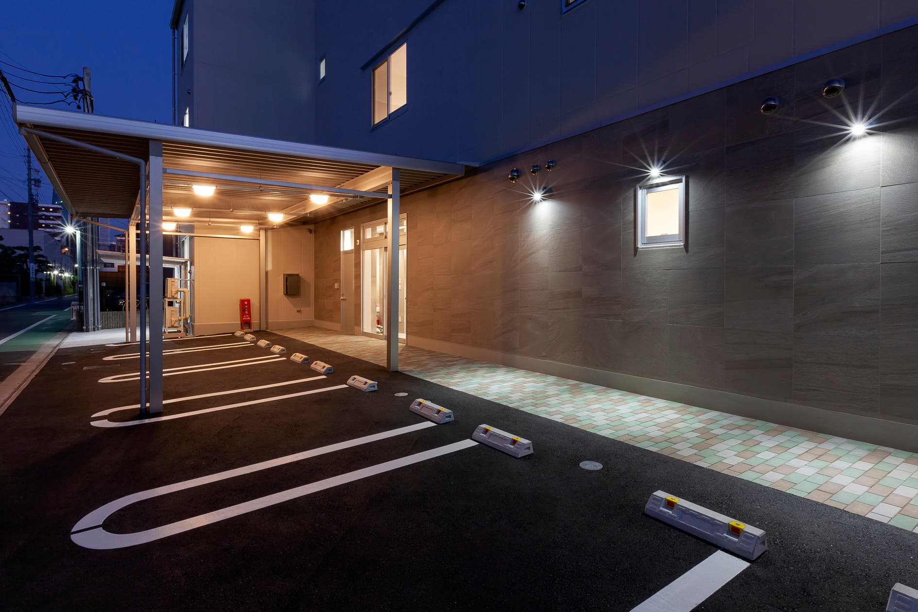 有料駐車場の画像1