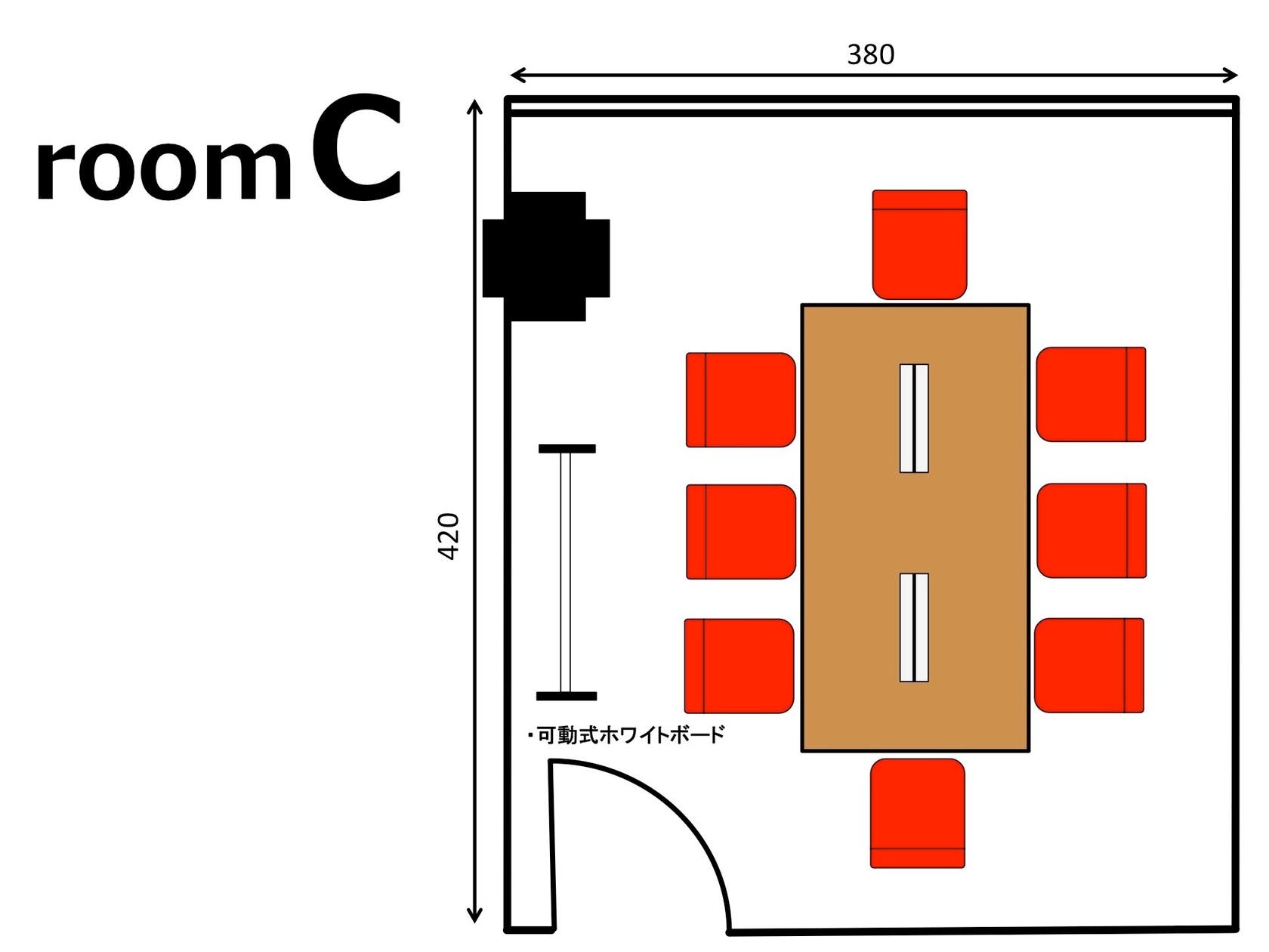 青山roomC　外苑前駅徒歩20秒！大きな部屋に大きな窓！広々とした空間になります！の写真4