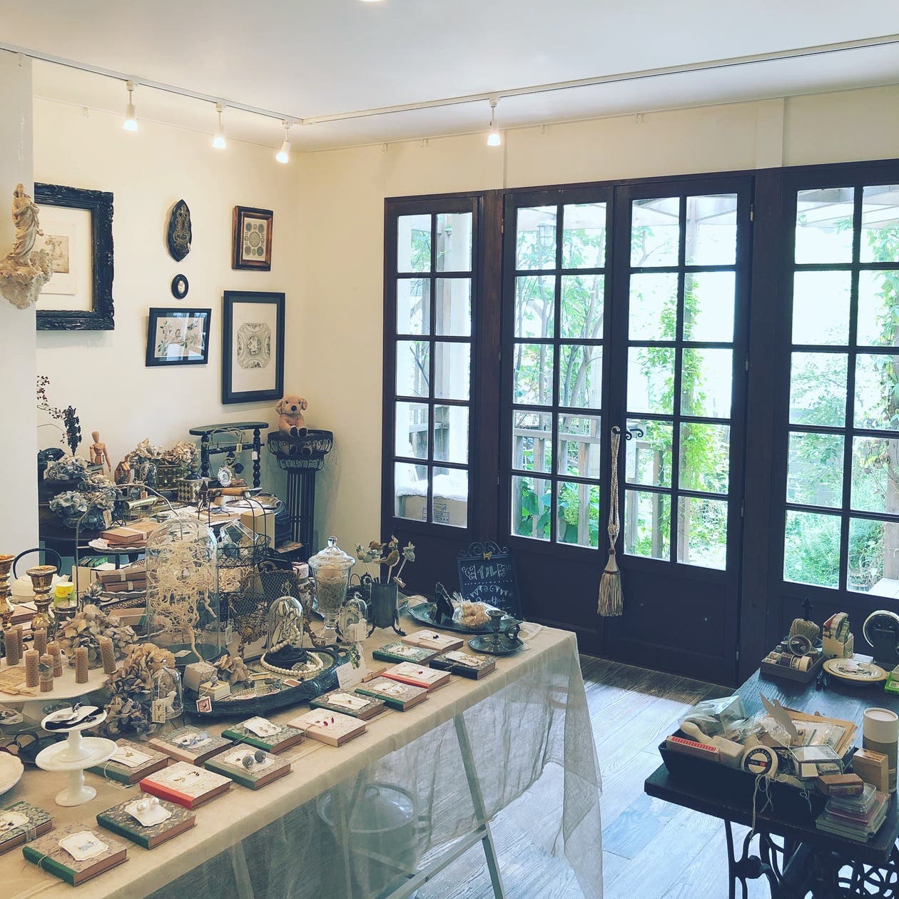 フレンチカントリー　ギャラリー&カフェスペース　スタジオ撮影の写真9