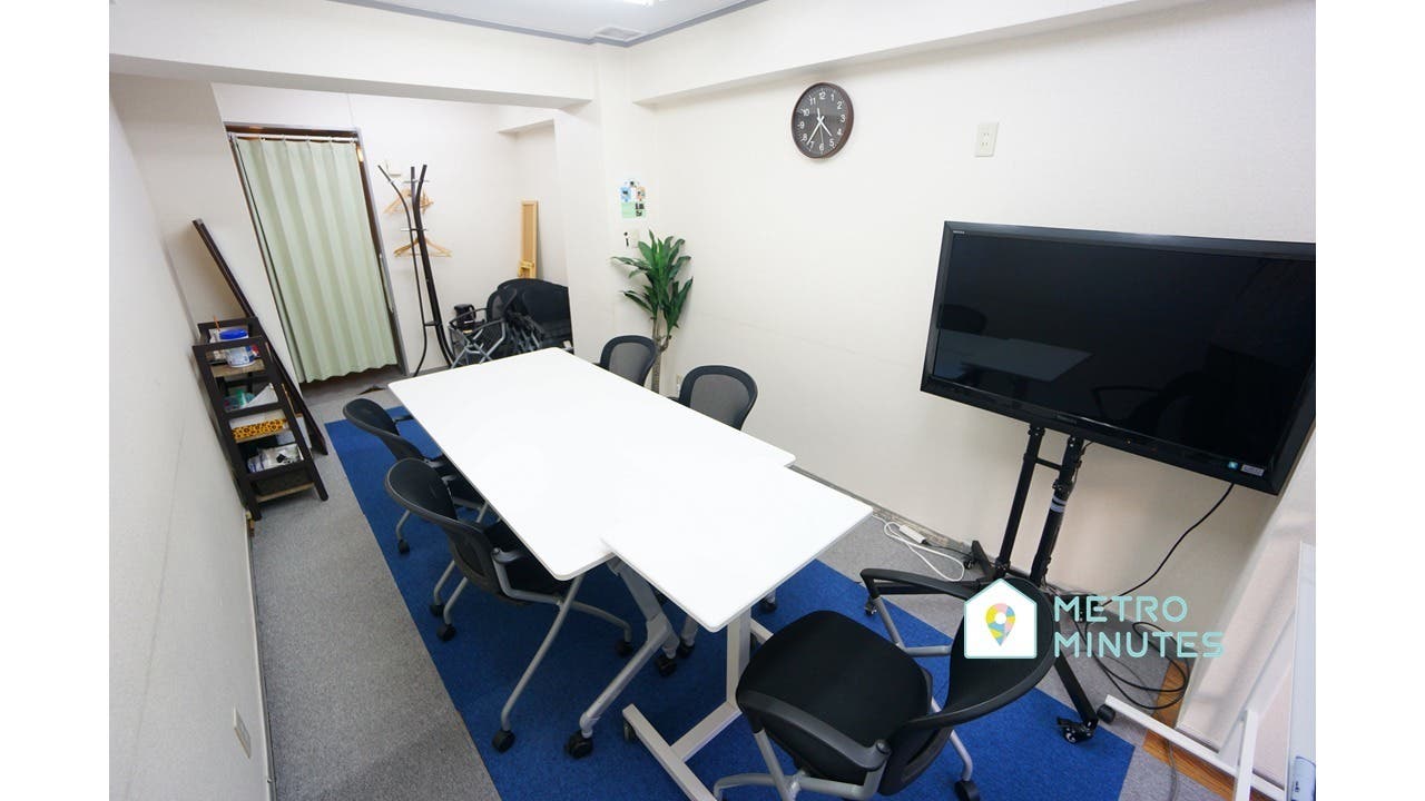 ⭐️光回線導入⭐️＜目黒スマート会議室＞リモートワーク・テレワークにも最適！目黒駅より徒歩2分⭐️10名収容⭐の写真5