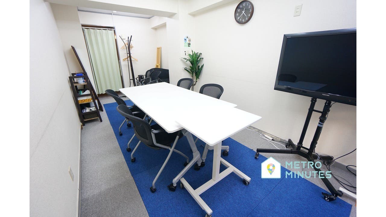 ⭐️光回線導入⭐️＜目黒スマート会議室＞リモートワーク・テレワークにも最適！目黒駅より徒歩2分⭐️10名収容⭐の写真6