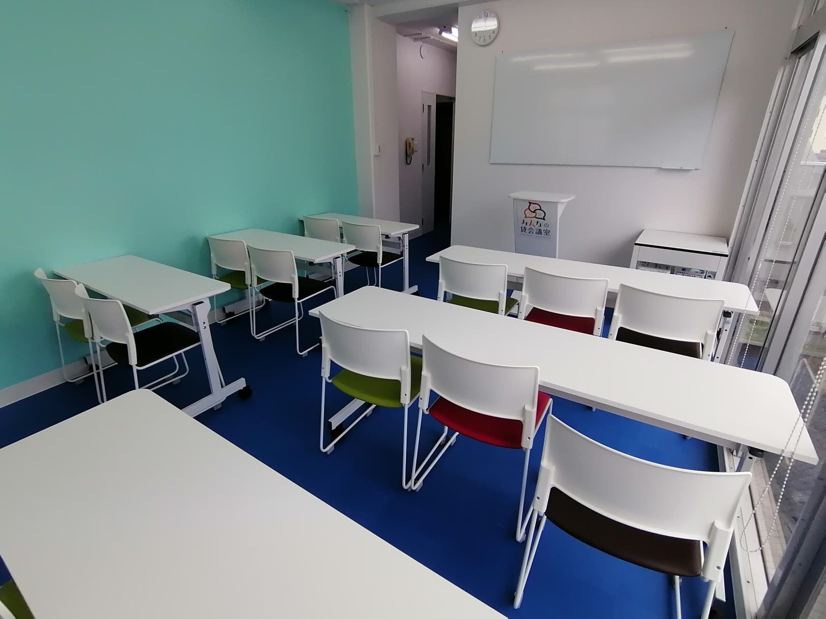 【旭橋駅徒歩3分】定員17+α名！プロジェクター含む備品・高速Wi-Fi無料！泉崎502会議室の写真9