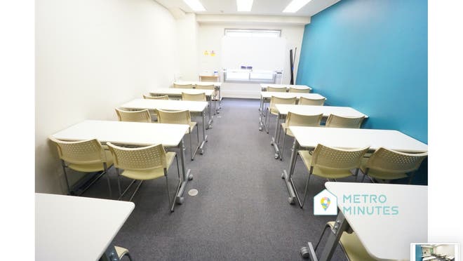 <マロン会議室>栄駅徒歩3分🚃22名収容🪑Wi-Fi📶プロジェクター🎥会議/打ち合わせ/ワークショップ/ボードゲームの写真5