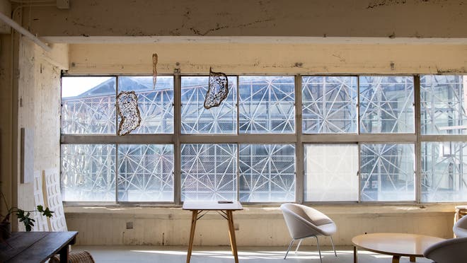 白を基調としたスタジオ〔自然光,天井高,ラフ白壁〕/スチール・動画・撮影会・セミナー・各種イベントの写真12